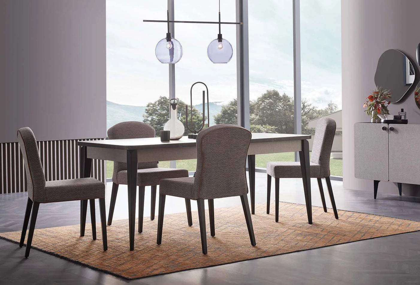 Buy Modern Fixed Dining Tables | Fixed Dining Tables for Sale | Enza ...